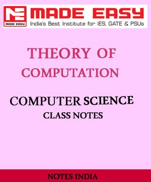 MADE EASY THEORY OF COMPUTATION CLASS NOTES FOR IES GATE IAS PSUs ...