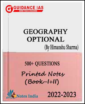 Guidance IAS - Geography Optional - Printed Notes - 500+ Optional 2022 ...