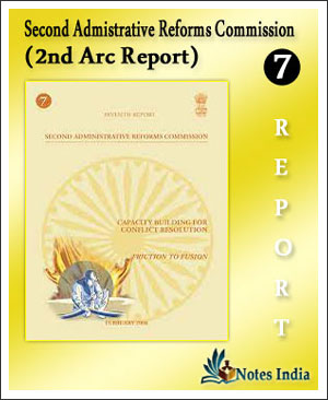 Seventh Report-Second Arc Report-Capacity Building For Conflict ...