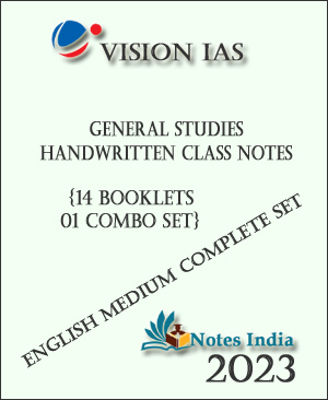 VISION IAS - General Studies - Handwritten - Class Notes - English ...