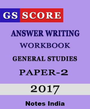 GS SCORE GENERAL STUDIES ANSWER WRITING WORK BOOK PAPER-II