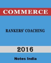Printed notes of Commerce by Rankers’ Coaching