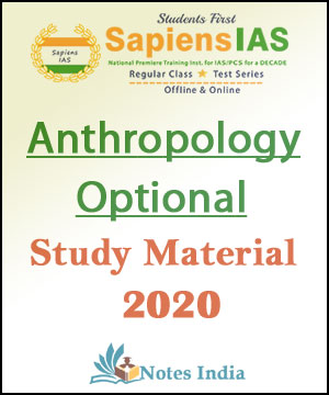 Sapiens IAS Anthropology Study Material 2020 - By Pradip Sarkar ...
