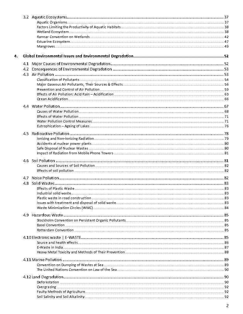 PMF IAS - General Studies - Prelims Cum Mains - Environment - Printed ...
