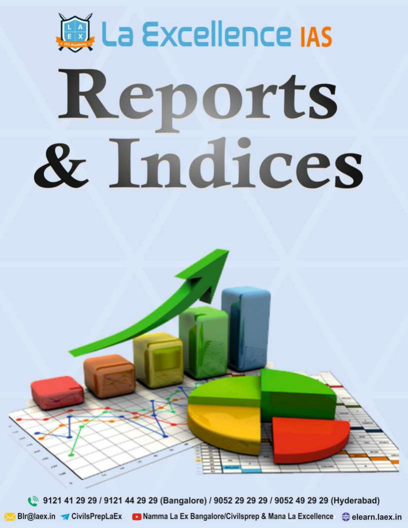 La Excellence IAS - Reports & Indices - Printed Notes - English Medium ...