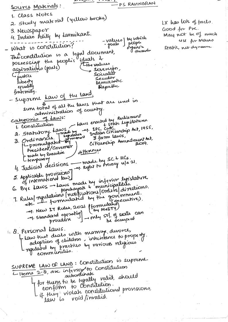 Vajiram & Ravi-Polity By Ps Ravindran-Abhey Kumar-Satvik Bhan-GS Paper ...