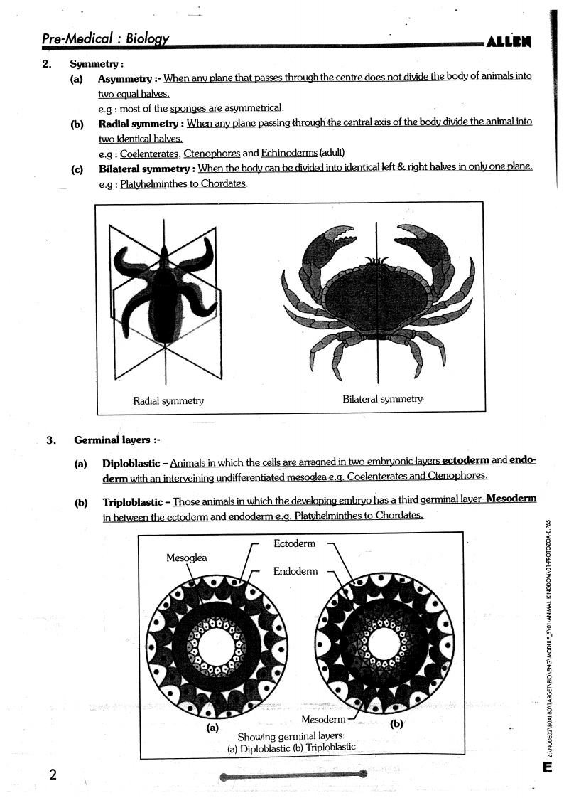 Allen Career Institute - Biology Module -5 Printed Notes For Neet ...