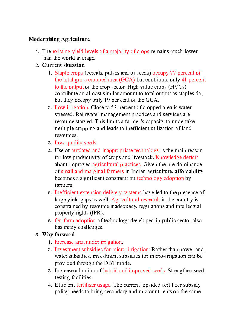 Topper ' s Notes - GS Paper - III - Printed Notes - By Rushikesh Reddy ...