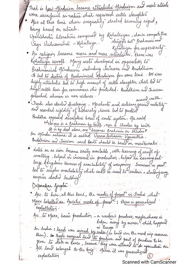 UPSC Sociology Optional Handwritten Notes by Sanjita Mohapatra Rank-10 ...