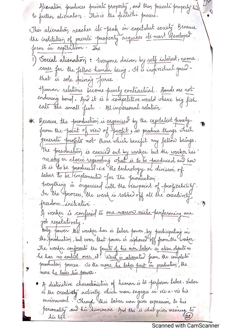 UPSC Sociology Optional Handwritten Notes by Sanjita Mohapatra Rank-10 ...