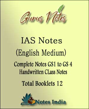 Gurus Ias Notes - General Studies - Handwritten Class Notes - Complete ...