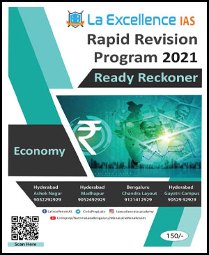 La Excellence IAS-RRP-Ready Reckoner-Economy 2021-English Medium-Notesindia