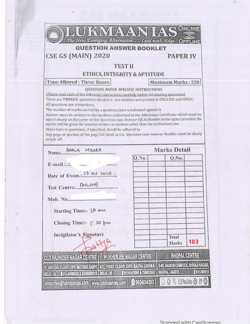 Lukmaan IAS-Ethics Topper's Copy 2020-English Medium-Notesindia