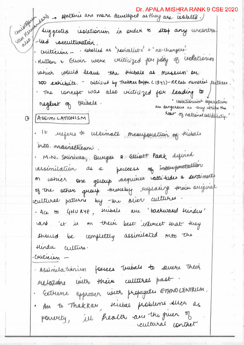 Anthropology-Handwritten Notes By Dr.Apala Mishra-Rank-9 CSE 2020 ...