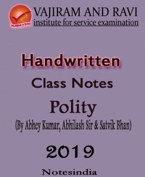 Polity – Class Notes 2019 – By Abhay Kumar, Abhilash mr & Satvik Bhan