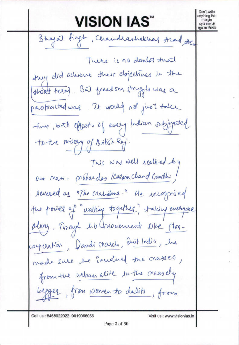 Vision IAS-Essay Topper Copy 2021-English Medium-Notesindia