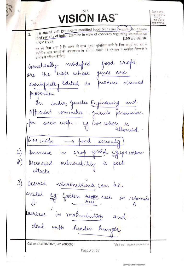 Vision IAS-GS & Ethics Topper Copy 2021-English Medium-Notesindia