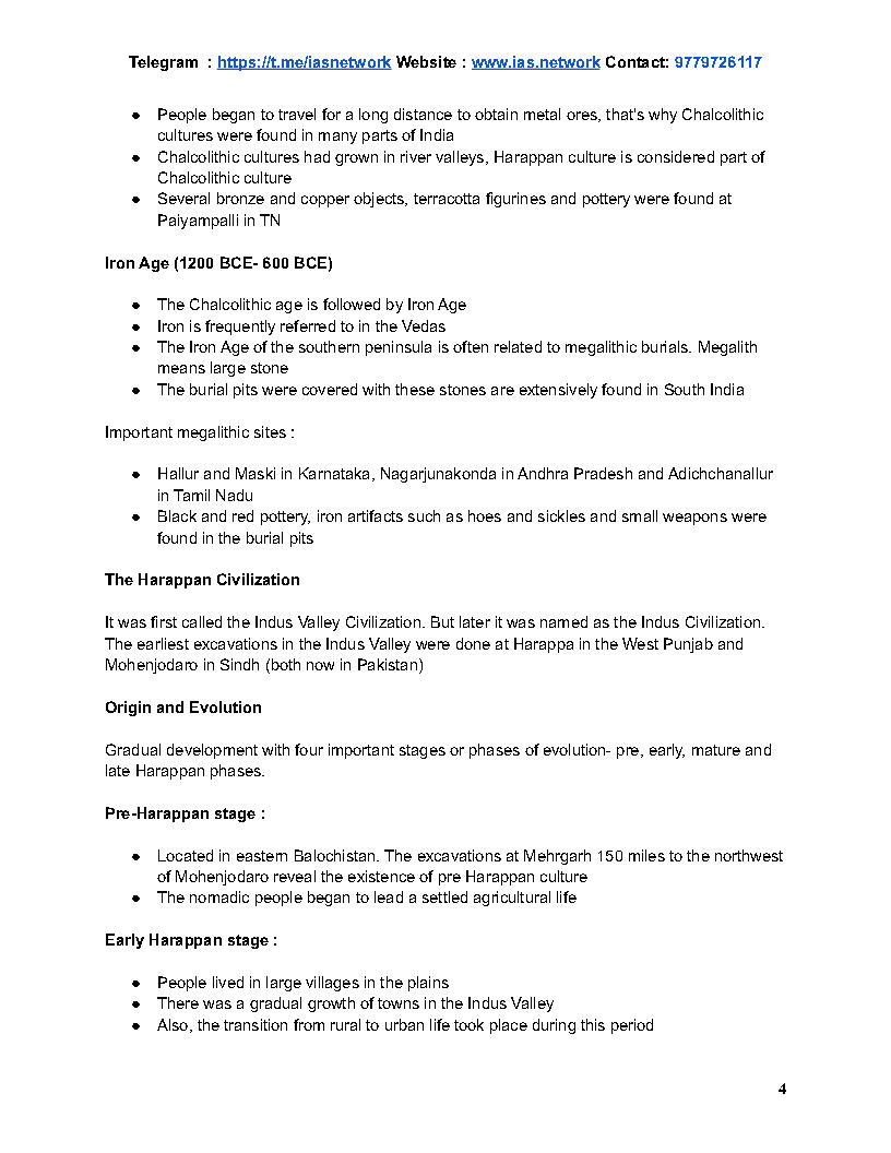 IAS Network - Ancient & Medieval Indian History Short Notes - By ...