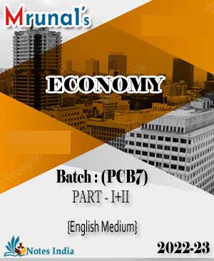Mrunal IAS - Economy Batch (PCB7) - Part- I+II - English Medium 2022-23 ...