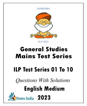 Ias Baba - General Studies - Mains ILP Test Series 01 To 10 - Questions ...