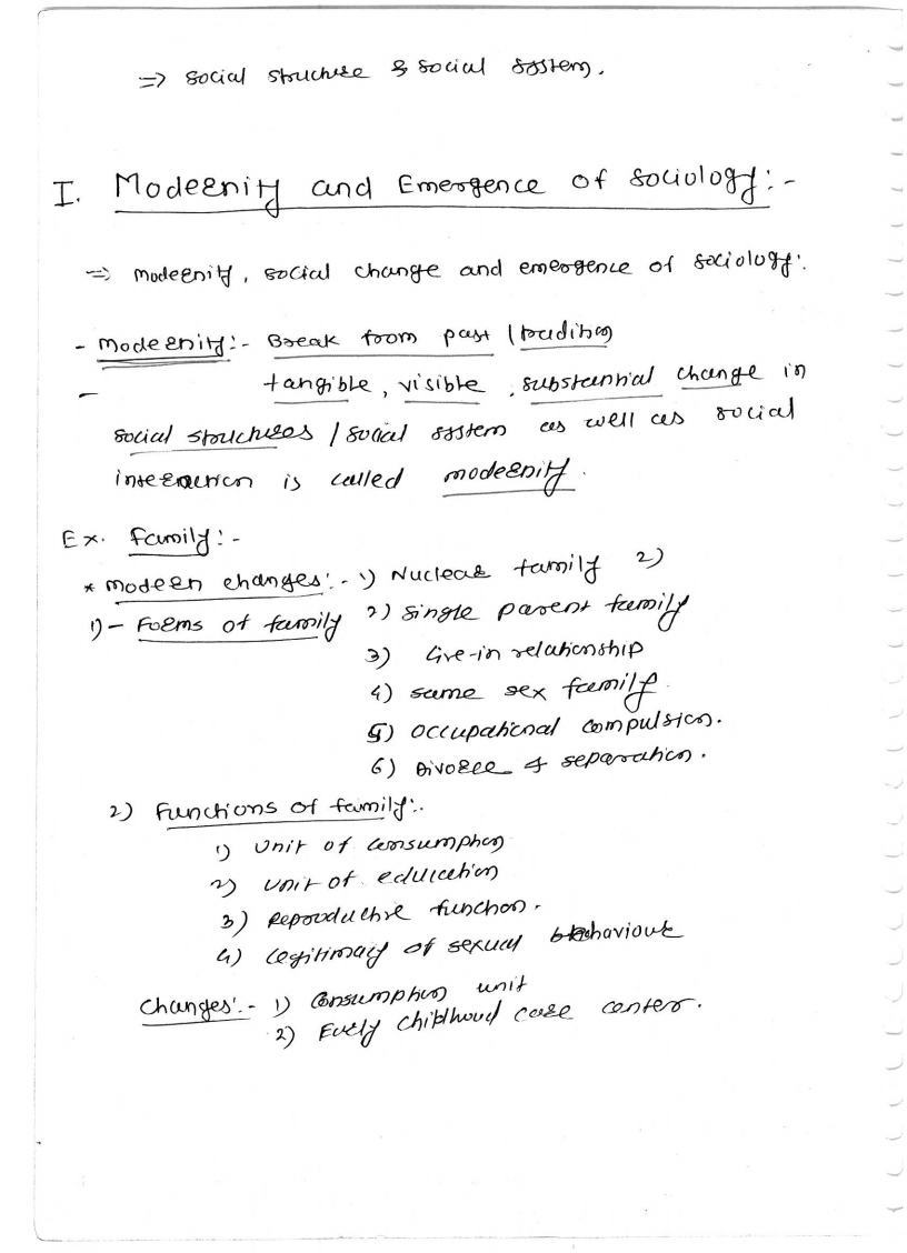 Triumph Ias Sociology Optional Class Notes By Vikas Ranjan Sir 2019