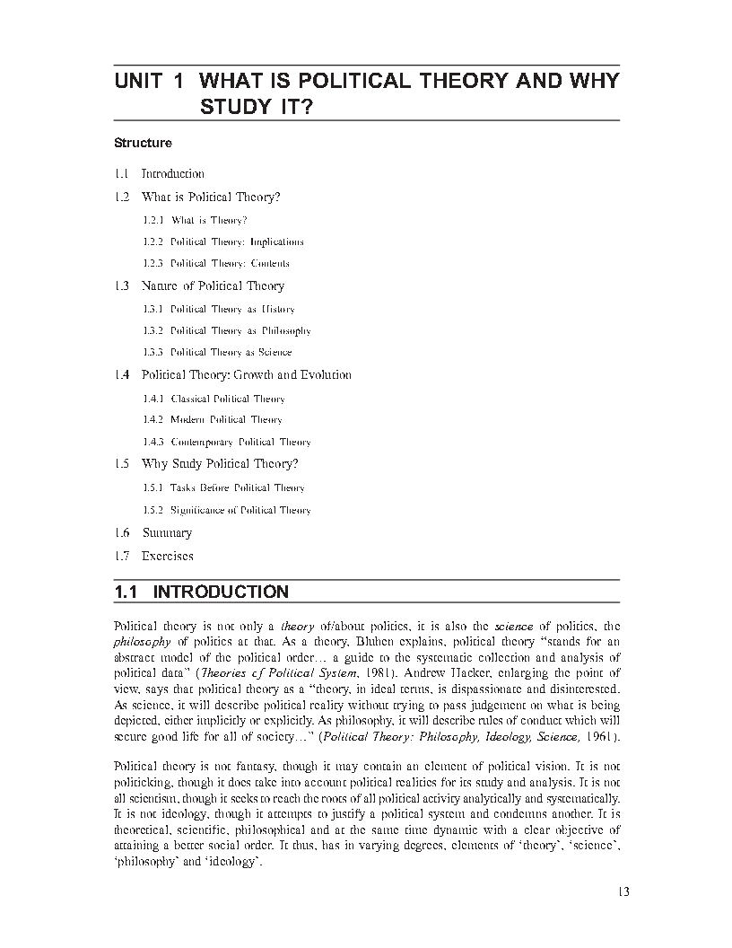 IGNOU-MA-Political Science Printed Notes-English Medium-Notesindia