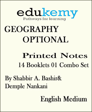 Edukemy Ias - Geography Optional - Printed Notes - 14 Booklets 1 Combo ...