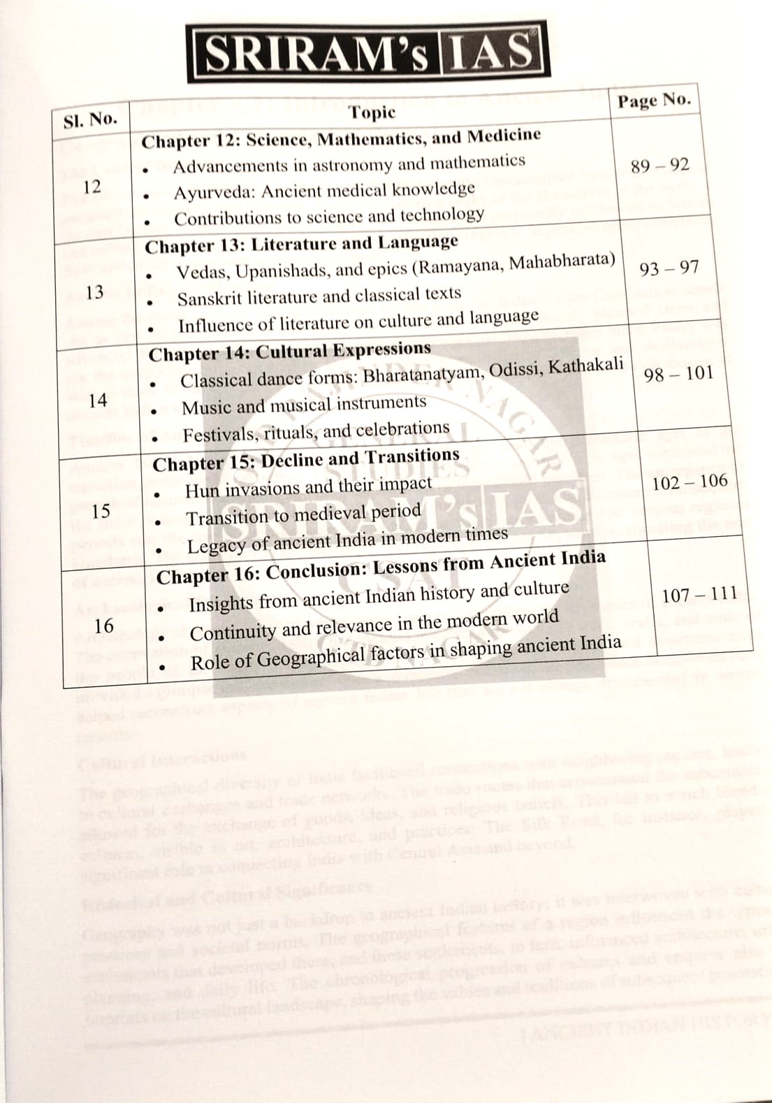 Sriram's IAS - Ancient Indian History Printed Notes - English Medium ...