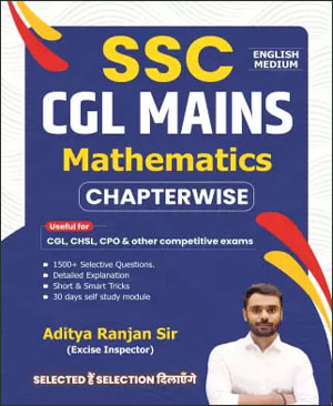 Aditya Ranjan Sir - SSC CGL MAINS - Mathematics Chapterwise - English Medium - Original Book ...