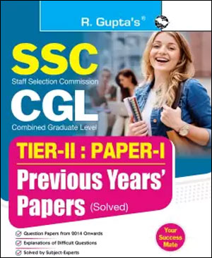 SSC - CGL TIER-II: Paper -1 PYQ By R. Gupta