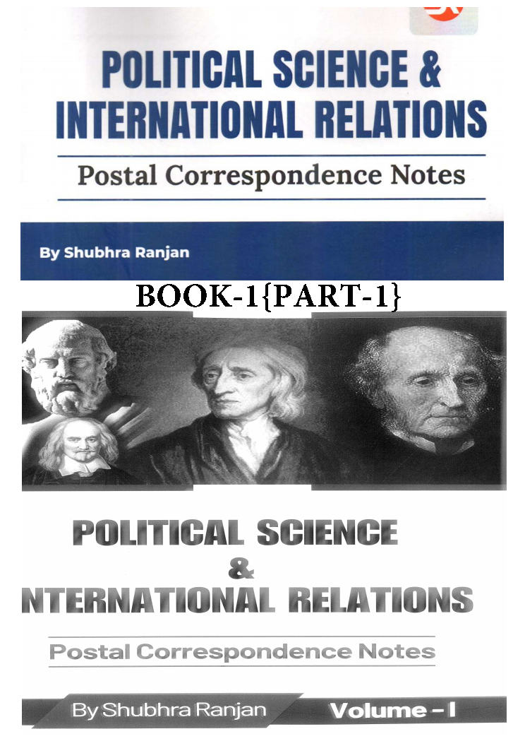 Shubhra Ranjan Ias Political Science Optional Handwritten Class Notes ...